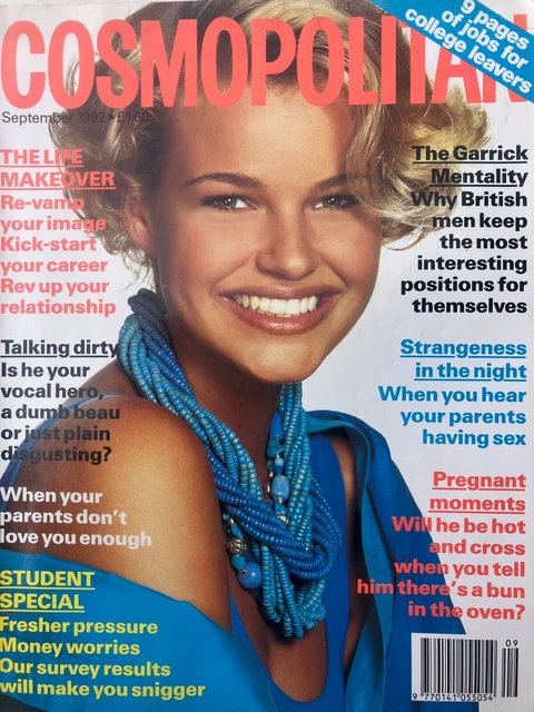 COSMOPOLITAN SEPTEMBER 1992 - Wendy Veldhuis - Life Makeover - Bahamas ...