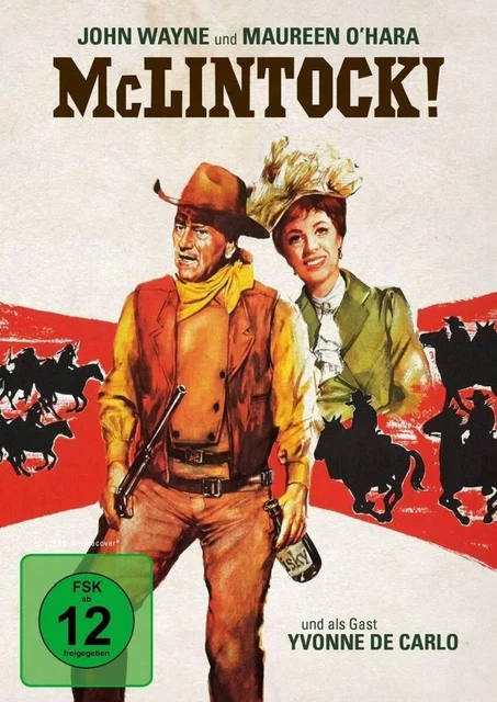MCLINTOCK! (DVD) JOHN Wayne Maureen O'Hara Patrick Wayne Stefanie Powers EUR 20,91 - PicClick FR