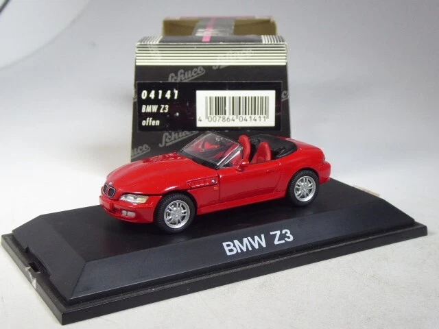 (SB-79) SCHUCO 04141 BMW Z3 offen rot in 1:43 in OVP EUR 33,50 ...
