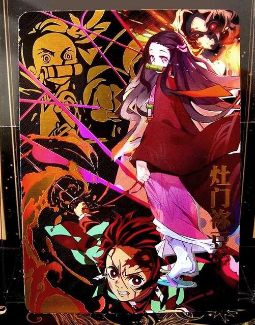 NEZUKO KAMADO DEMON Slayer CARTE RARE PTR Anime Holo Foil Card NS-2M03 ...