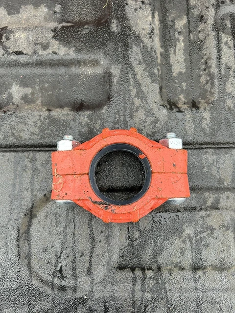 2& VICTAULIC FIRELOCK Flexible Grooved Coupling Style 77 Ductile Iron ...