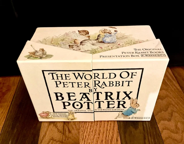 WORLD OF PETER Rabbit By Beatrix Potter Presentation Box Complete Set 1 ...