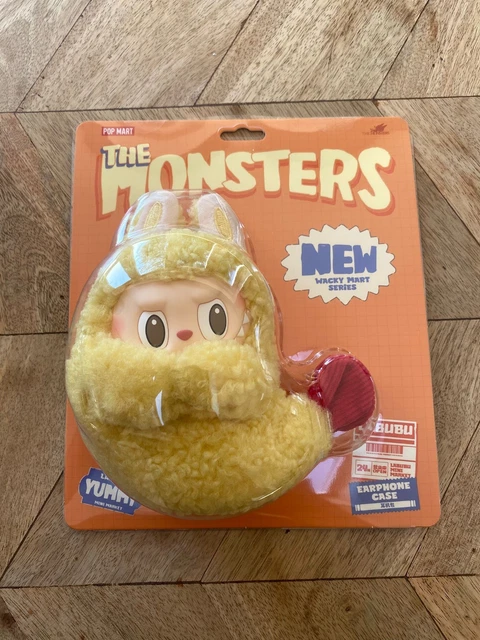 POP MART LABUBU THE MONSTERS Wacky Mart Series, Earphone Case Shrimp ...