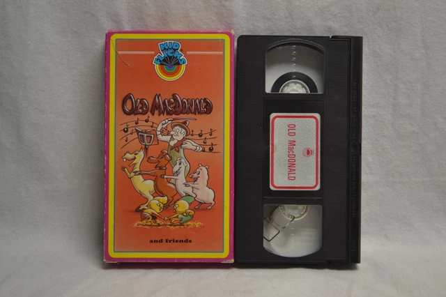 OLD MCDONALD AND Friends Kid Flicks Vintage Kids VHS Tape 4 animated ...