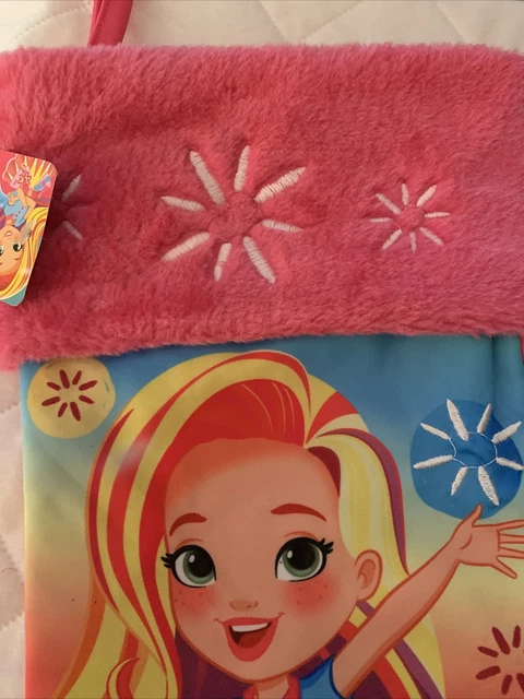 SUNNY DAY CHRISTMAS Stocking Sock Nickelodeon Holiday Nick Jr. 18" pink ...