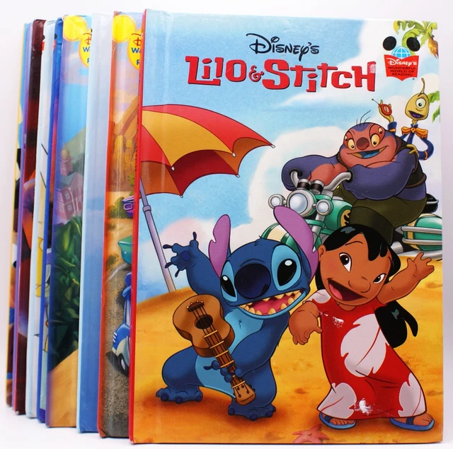 9 DISNEY PIXAR Books - Lilo & Stitch, Cars, Toy Story 2, Beauty & Beast ...