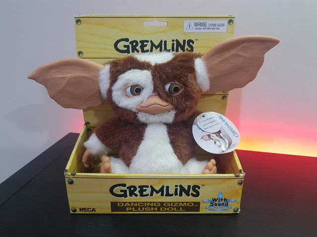 NECA GIZMO PLUSH Toy Gremlins Singing & Dancing With Sound Mogwai Soft ...