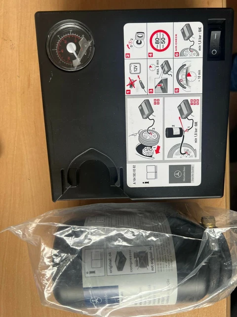 MERCEDES ORIG TIRE filling compressor tire sealant 450ml new £89.48 ...