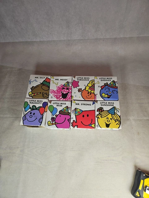 MCDONALDS 2021 MR Men Little Miss Plush Soft Toy Bundle All In Boxs And ...