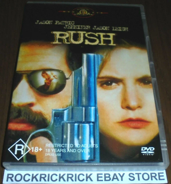 RUSH DVD (JASON Patric, Jennifer Jason Leigh, Sam Elliott) Region 4 $31 ...