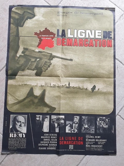 LA LIGNE DE Demarcation Affiche Originale De 1966 78 X 58 Bon Etat Film Guerre EUR 25,00 ...