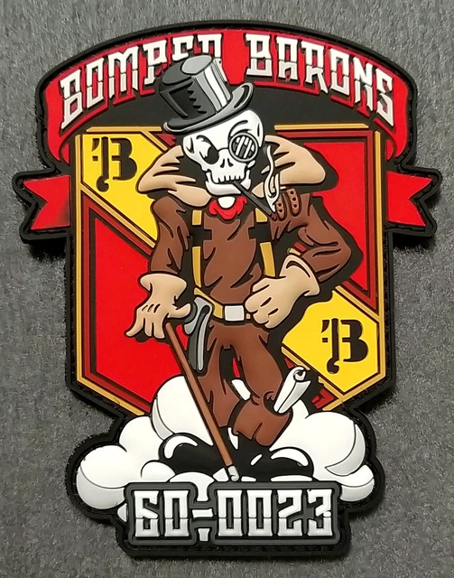 USAF 23RD BOMB Squadron B-52H Stratofortress Nose Art PVC Patch w/Velkro £9.99 - PicClick UK