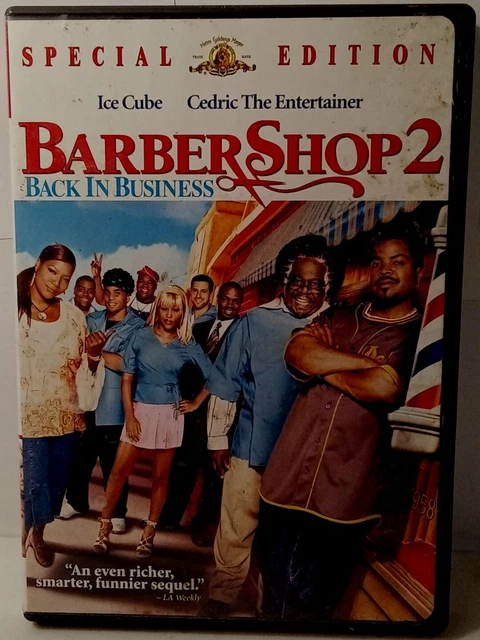 BARBERSHOP 2: BACK in Business (DVD, 2004, Special Edition) $4.50 ...