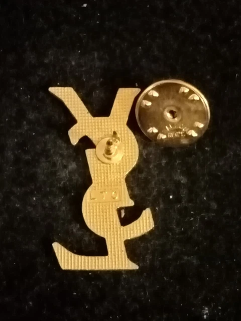 RARE PIN'S LAPEL YSL Yves Saint Laurent Signé LTO EGF ENAMEL EUR 39,90 ...