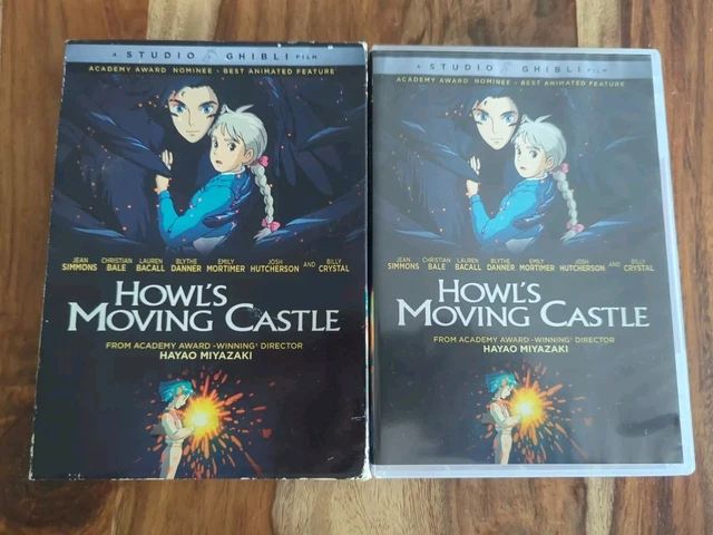 HOWL'S MOVING CASTLE (DVD 2004) W/ Slipcover Studio Ghibli Hayao ...