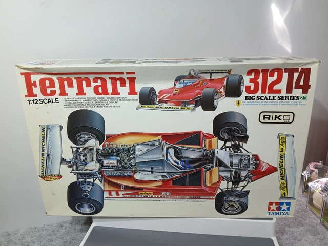 TAMIYA 1/12 BIG Scale Series.23 Ferrari 312T4 Model Kit Tamiya MINT 1st TIME OUT £220.00 ...