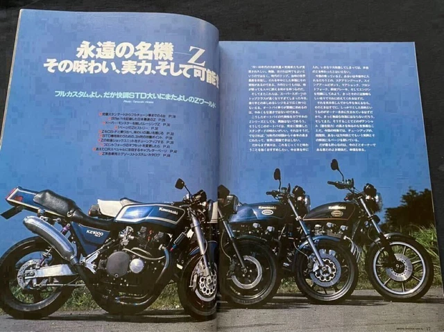 KAWASAKI Z1000MK2 Z1000J Z1100R Custom Z1 R Z2 Tsukuba Racer Z650 Genuin £53.26 - PicClick UK