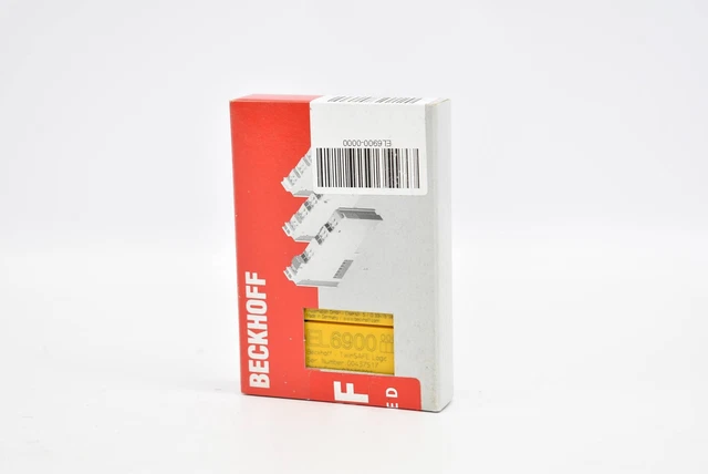 Interface De Communication Beckhoff Ethercat Pince Twinsafe El 6900