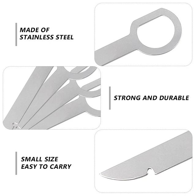 4PCS DISASSEMBLY CAR Radio Removal Key Universal Extraction Tool ... 4PCS DISASSEMBLY CAR Radio Removal Key Universal Extraction Tool ...