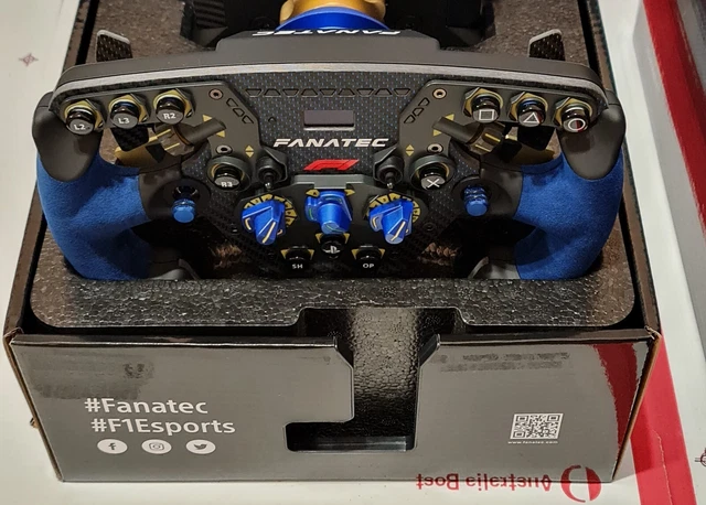 FANATEC PODIUM CLUBSPORT Racing F1 Wheel ONLY PS5 PC PS4 Brand New READ ...