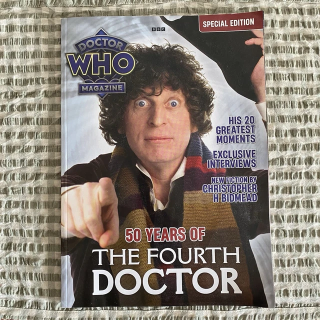 DOCTOR WHO MAGAZINE Special Edition 50 Years Of The Fourth Doctor Tom ...