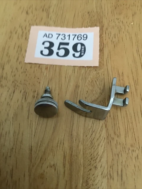 VINTAGE SINGER SEWING MACHINE STRAIGHT STITCH FOOT # 8337 Simanco ...