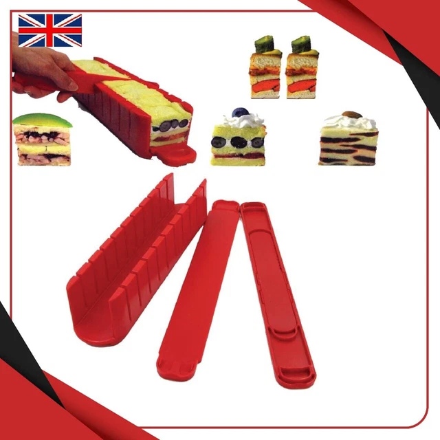 PIE CAKE MARKER Cutter Cake Divider 10 Piece Slicer Birthday Party ...