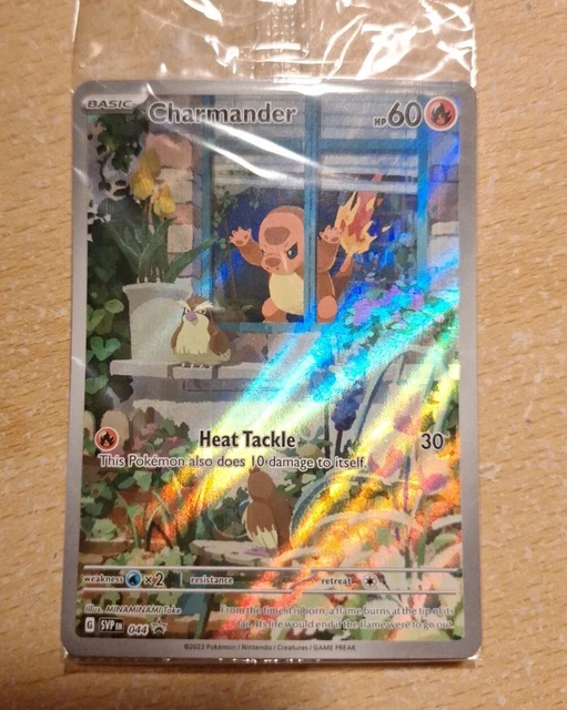 CHARMANDER 044 SVP EN Obsidian Flames promo Pokemon Trading Card ETB ...