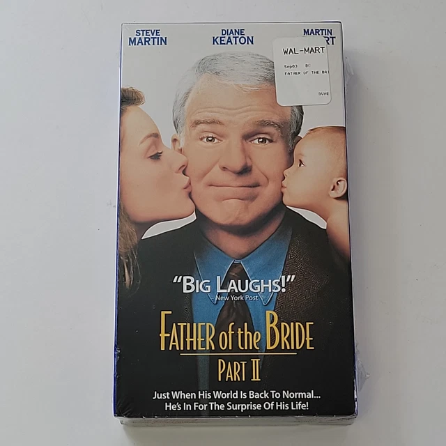 FATHER OF THE Bride Part II (VHS, 1996) £2.22 - PicClick UK