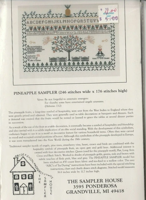 POINT DE CROIX grille ABC arbre de vie EUR 4,00 - PicClick FR