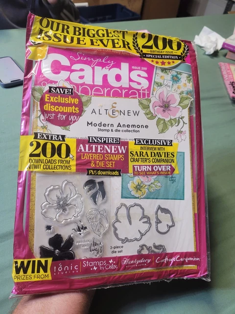 SIMPLY CARDS AND Papercraft Magazine Issue 200 Magazine BRAND NEW £7.72 ...
