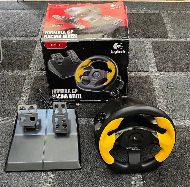 LOGITECH E-UM14 FORMULA Force EX Racing Wheel+Pedals EUR 16,06 ...