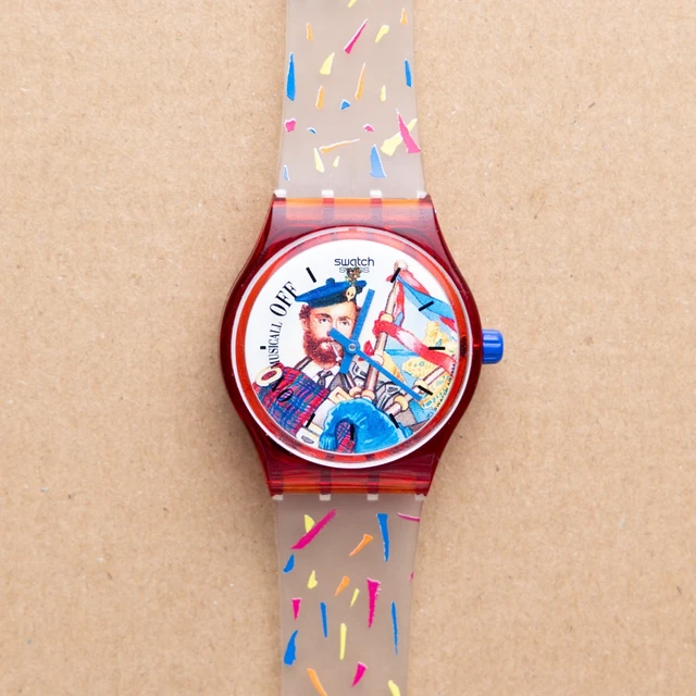 SWATCH MUSICAL DUDELSACK SLR101 Peter Gabriel £73.50 - PicClick UK