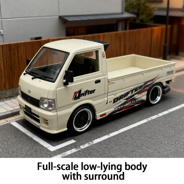 1/10 D14S BRUSHLESS RC Truck High Speed Drift 4WD Toy 25+km/h 2-Speed ...