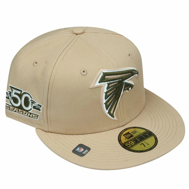 NEW ERA 59FIFTY Fitted Cap ANNIVERSARY NFL Teams beige rifle EUR 39,90 ...