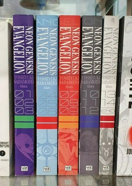 NEON GENESIS EVANGELION Omnibus Manga Complete Collection Vol 1-14 EUR ...