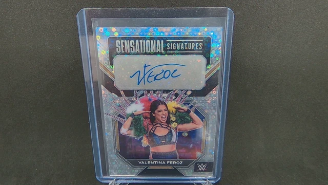 2023 WWE PRIZM Valentina Feroz - Disco Prizm Auto Sensational Signatures #SN-VFR EUR 15,16 ...