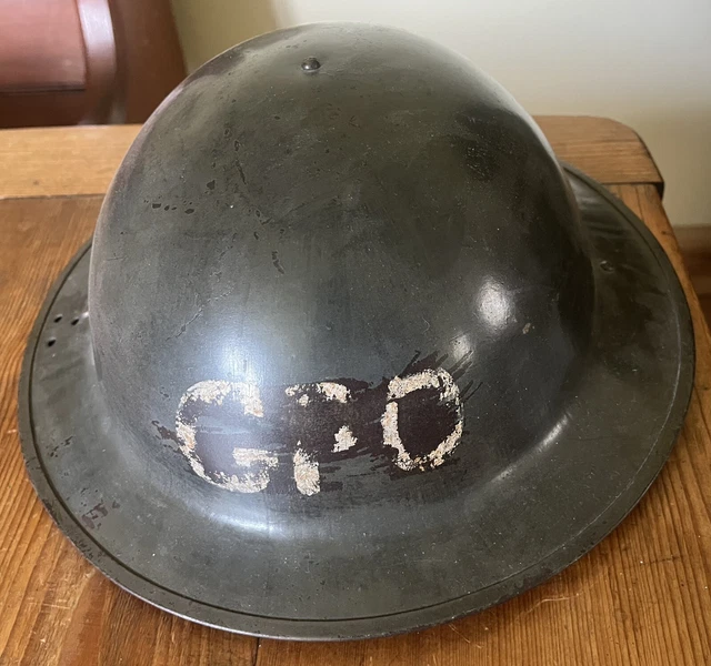 WW2 GPO (GENERAL Post Office) Home Front British Tommy Helmet 1941 ...