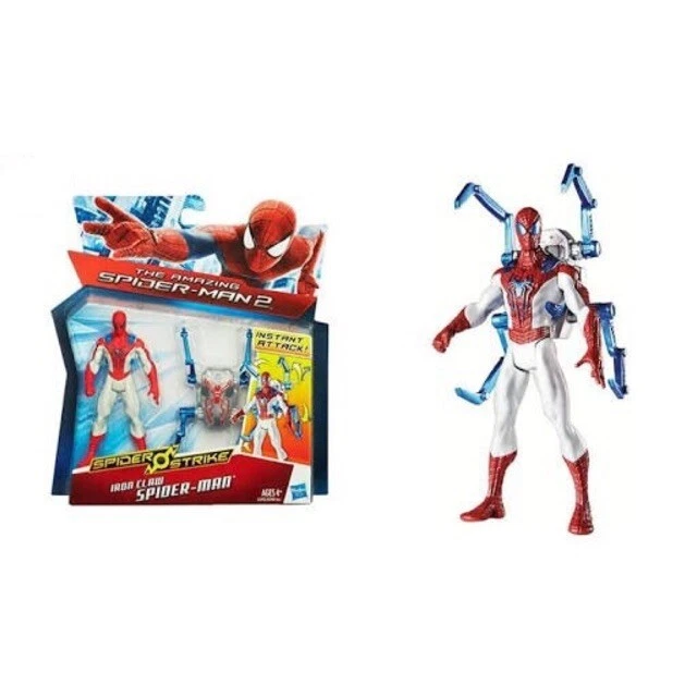 FIGURINE ARTICULÉE HASBRO The Amazing Spider-Man 2 Spider Strike griffe ...