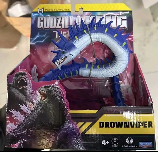 DROWNVIPER PLAYMATES TOYS Monsterverse Godzilla X Kong The New Empire ...