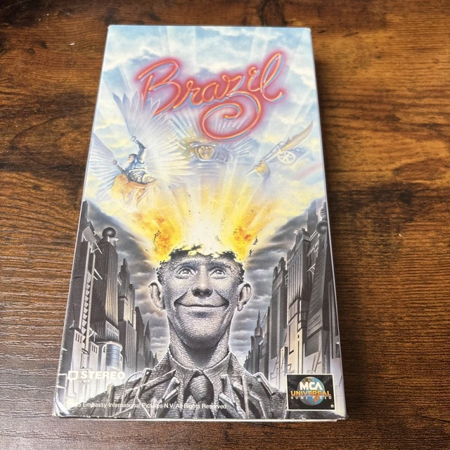 BRAZIL VHS CULT Sci-Fi Comedy Robert De Niro Terry Gilliam MCA ...