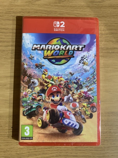 MARIO KART WORLD - Nintendo Switch 2 - Physical - New - Factory Sealed ...