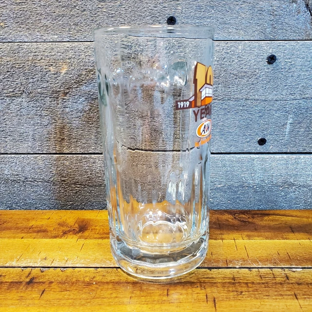 A&W ROOT BEER 100 Year Anniversary 1919 - 2019 Soda Float Glass Handle ...