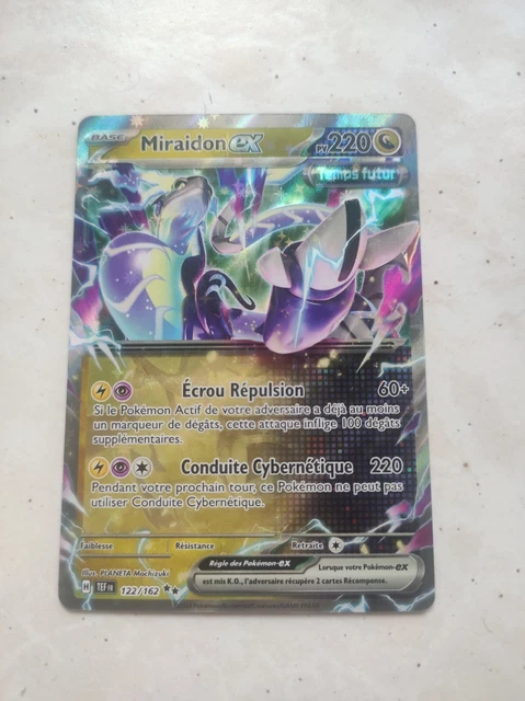 CARTE POKÉMON MIRAIDON ex 122/162 - EV05 Forces Temporelles FR EUR 4,00 ...