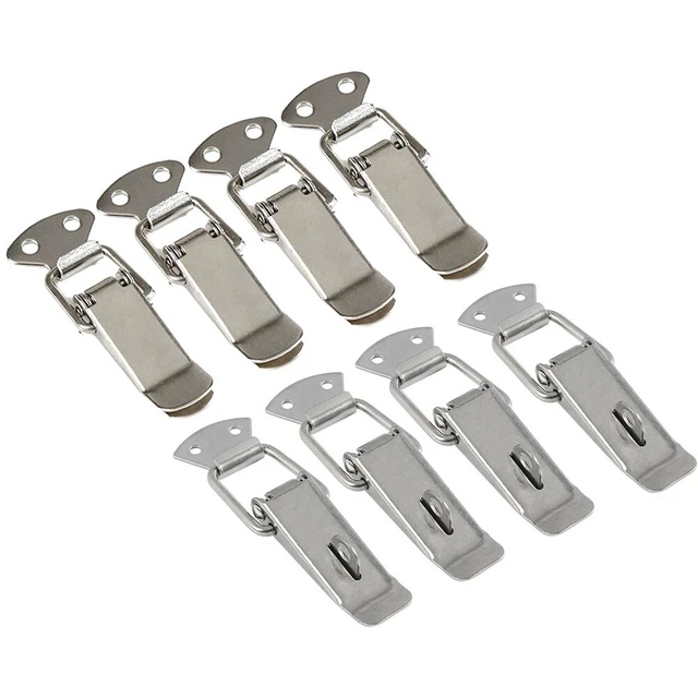 SECURE YOUR BELONGINGS with Stainless Steel Toggle Locks 4PCS Cabinet ...