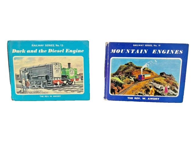 THOMAS THE TANK Engine Books. Mountain Engines & Duck and the Diesel ...