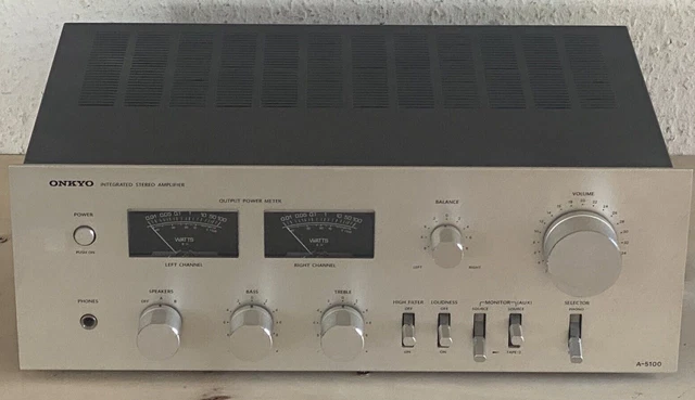 VOLLVERSTÄRKER ONKYO A-5100 Stereo Verstärker mit defekt EUR 55,00 - PicClick DE