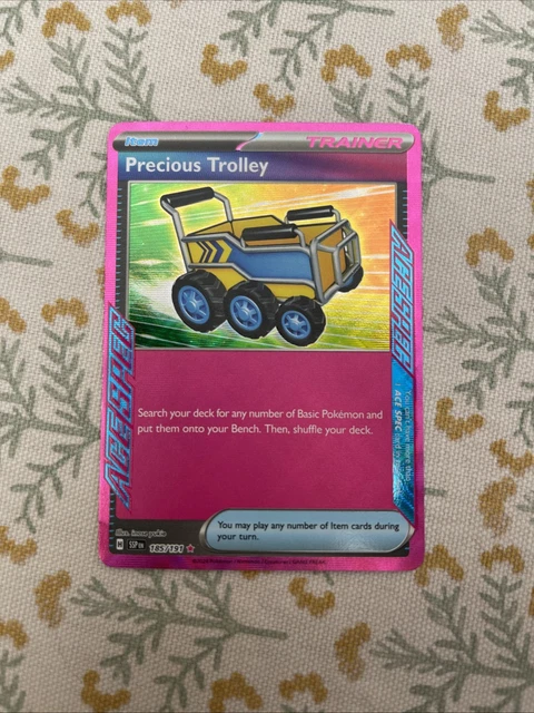 POKÉMON TCG PRECIOUS Trolley Card Ace Spec Surging Sparks 185/191 £6.43 ...