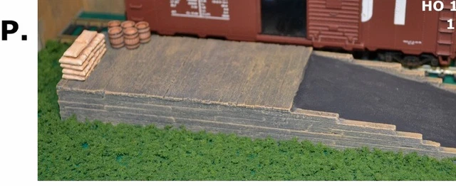 PRODUITS MP LOADING Ramp HO Scale, diorama rampe dock platform # H016 ...
