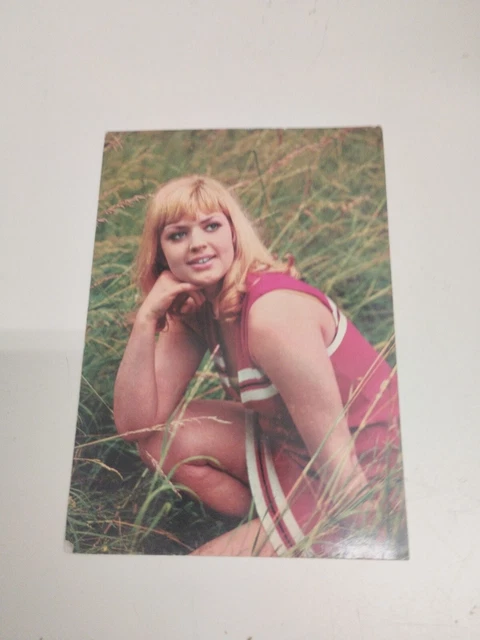 Original Postcard Pinup Risque Sexy Bathing Beauty 1960s Vintage 37